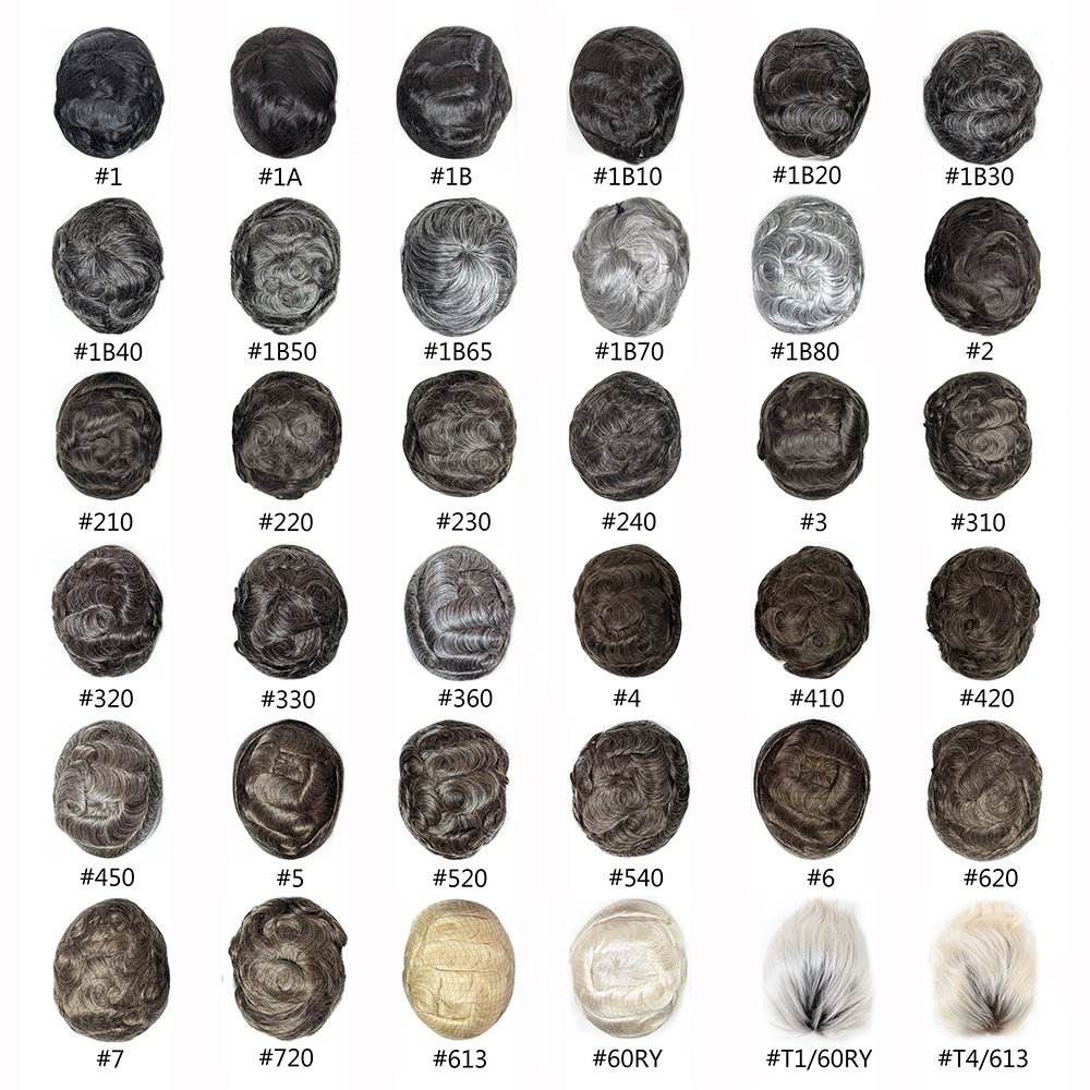 Color Chart – BFY Hair System Replacement